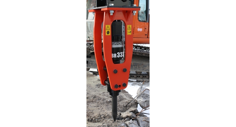 Rammer BR333 Hydraulic Breaker | Mid-Size Demolition Tool | Jarvie Plant