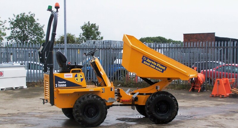 Thwaites 3T Dumper | Power Swivel & Front Tip | Stage V Compliant
