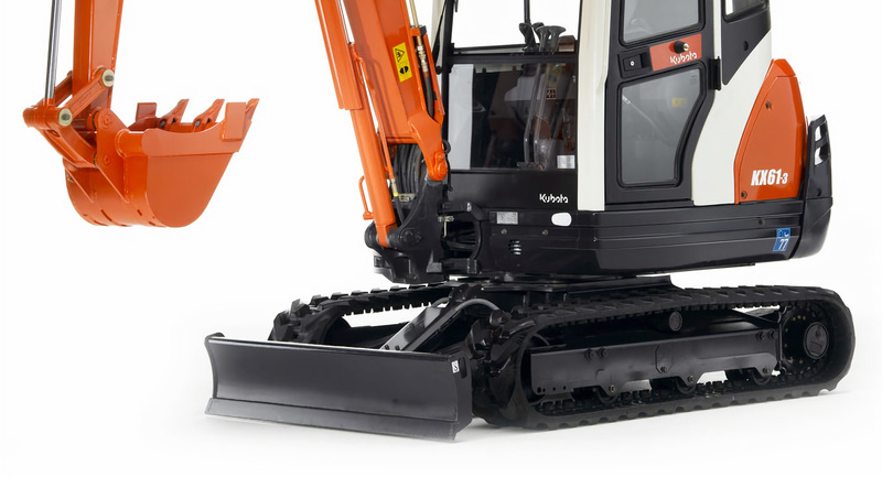 Kubota KX61-3 3T Mini Excavator | Hire from Jarvie Plant