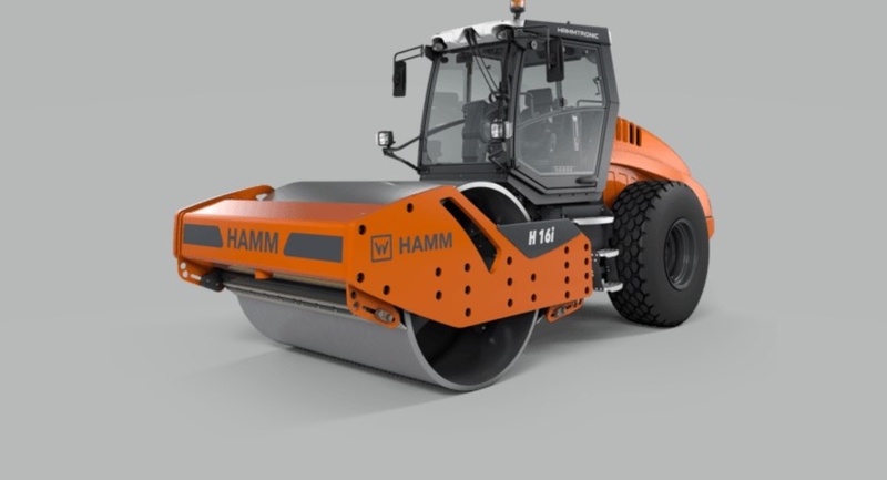 16T Hamm Self-Propelled Roller | Jarvie Plant Hire