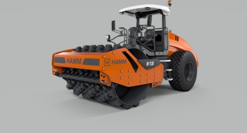 16T Hamm Padfoot Roller | Jarvie Plant Hire