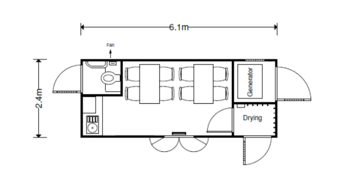 Static Welfare Units for Hire | Eco Canteen, Office & Toilets | Jarvie ...