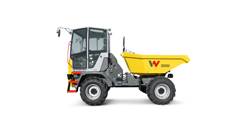 Wacker Neuson DV60 Eco Dumper | 6T Dual View Swivel Dumper