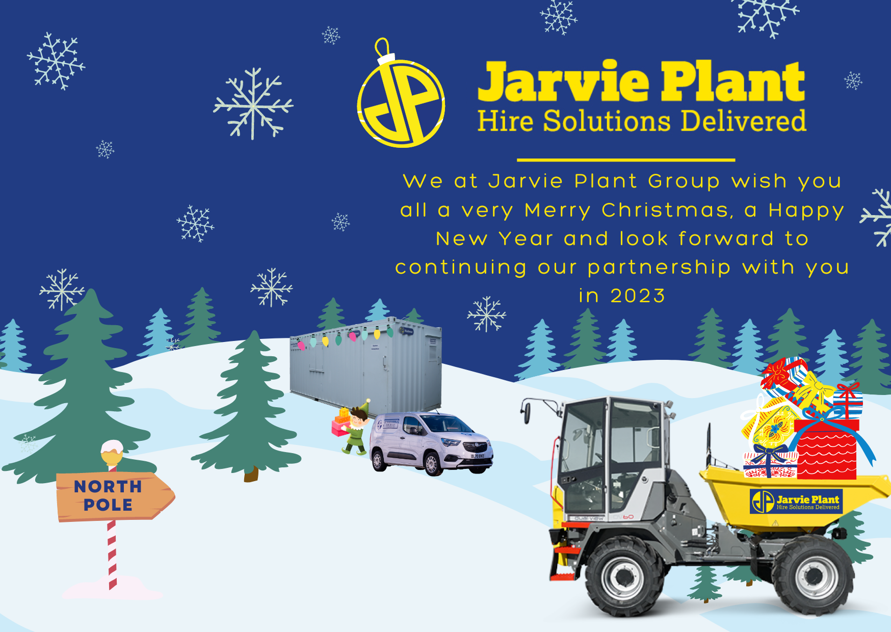 Jarvie Plant Festive Opening Times