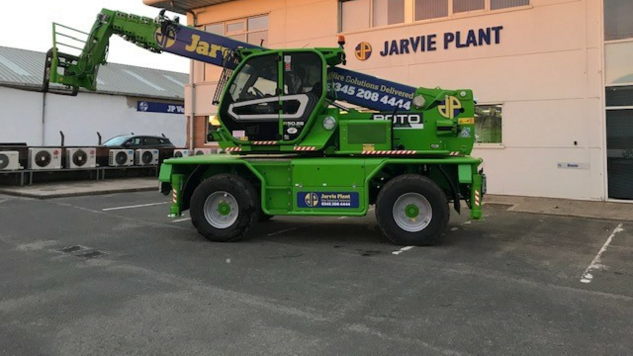 Merlo Roto 50.30 S Plus | 30m Rotating Telehandler | Jarvie Plant Hire