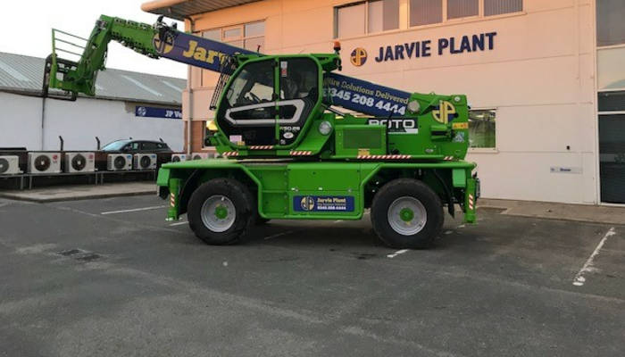 Rotating Telehandlers for Hire | 360° Reach & Multi-Function | Jarvie Plant