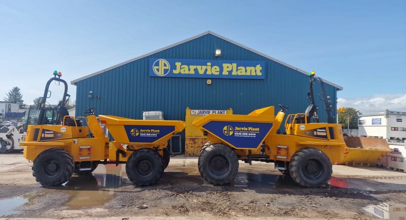 Dumpers for Hire | Swivel, Tracked & High-Tip | Jarvie Plant