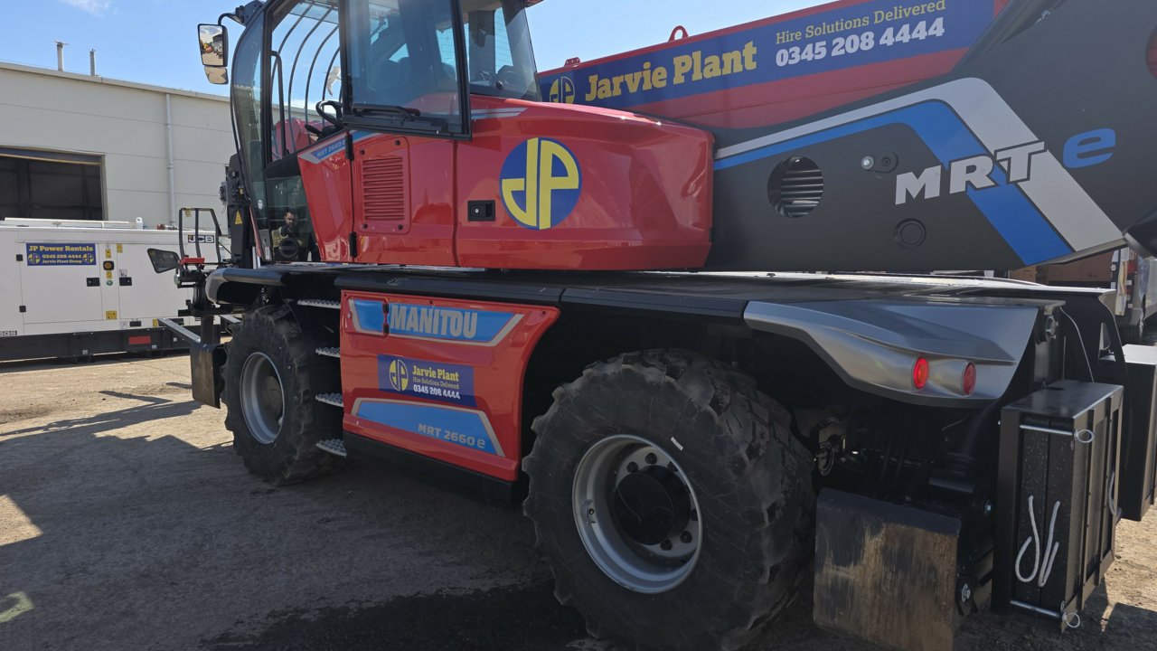 Manitou MRT 2660 E Oxygen | 26m Electric Rotating Telehandler | Jarvie ...