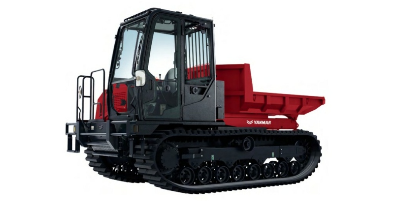 Yanmar C50R-5ATV Swivel Tracked Dumper | 6T All-Terrain Carrier